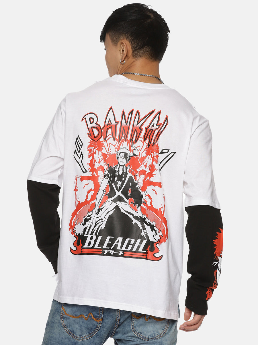 Bankai Full sleeve Oversized Anime T shirt – Fans Army