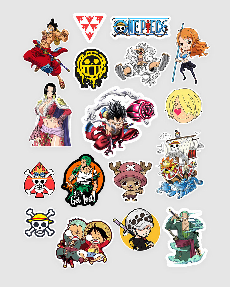 Shop One Piece Sticker Pack | Buy One Piece Sticker Pack - Online ...