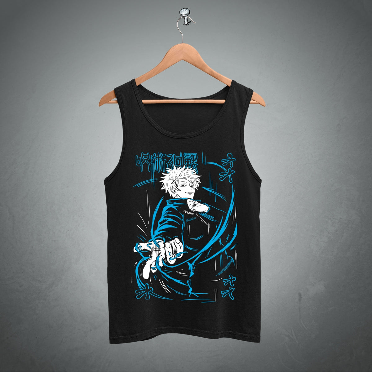 Gojo Satoru Jujutsu Kaisen Anime Tank Tops – Fans Army