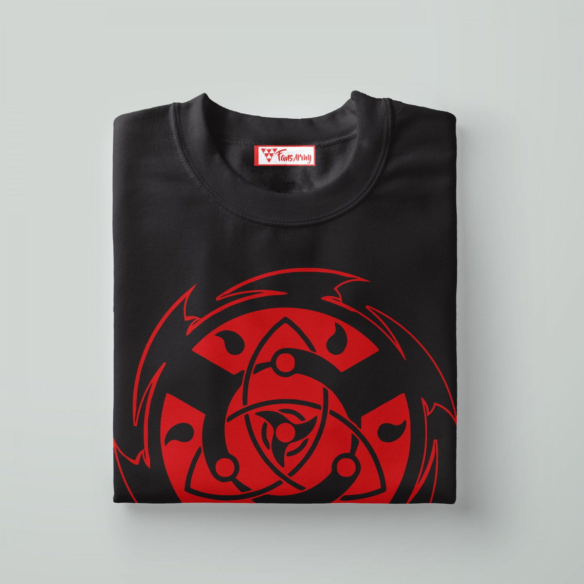 Mangekyou Sharingan Anime T-shirt | Naruto T-shirt Merchandise – Fans Army